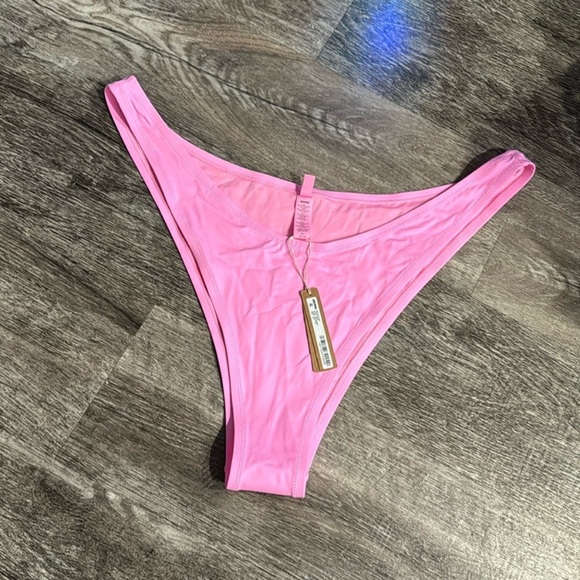 SKIMS | Swim | Skims Pink Swim Bottoms | Poshmark